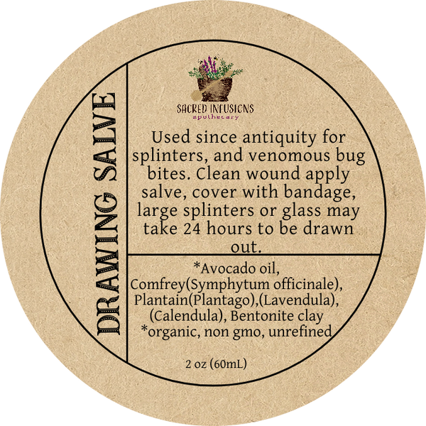 Drawing Salve – Sacred Infusions Apothecary